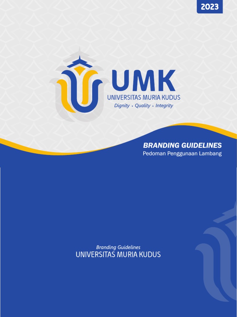 2023 - Branding Guideline UMK | PDF