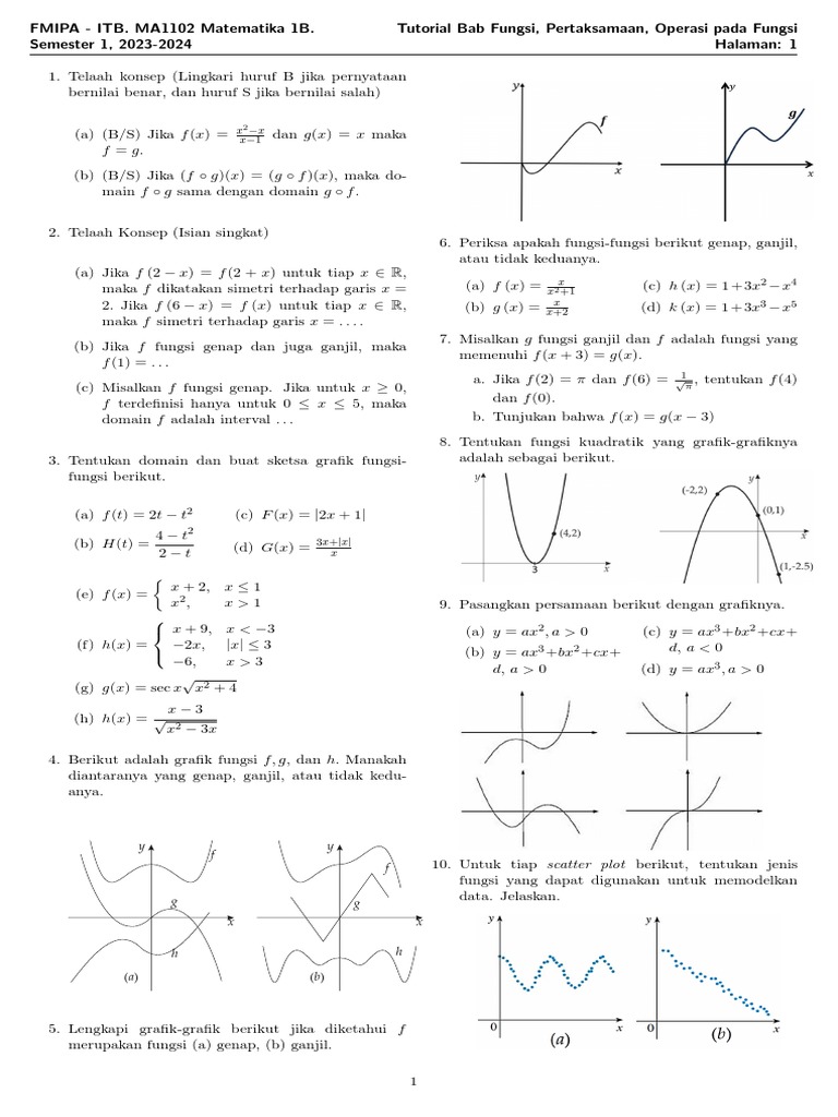 Tutorial 1 Pdf