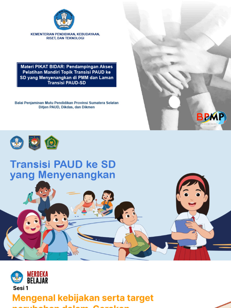 Materi PIKAT BIDAR - Pendampingan AKses PMM Topik TPSD | PDF