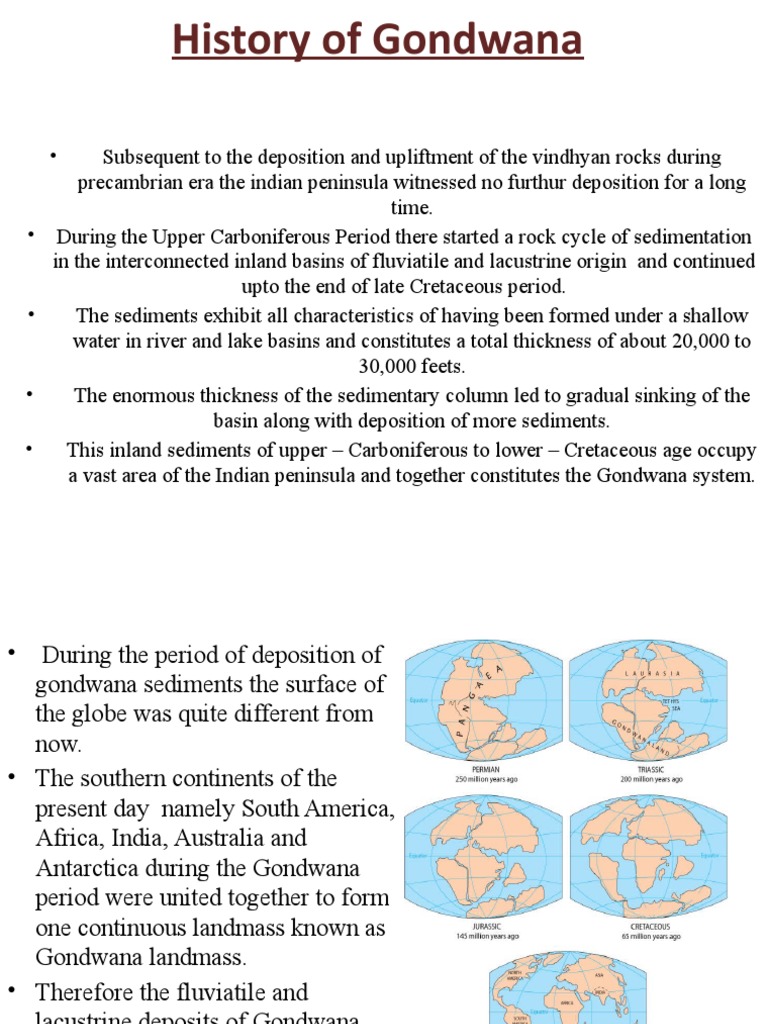History of Gondwana | PDF | Social Science