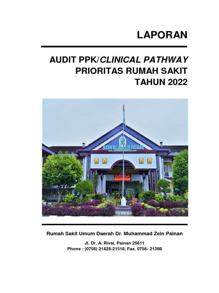Contoh Laporan Audit Klinis | PDF | Pengembangan Diri | Sains & Matematika