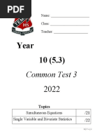 Essential Mathematics For The Australian Curriculum Year 7 | PDF