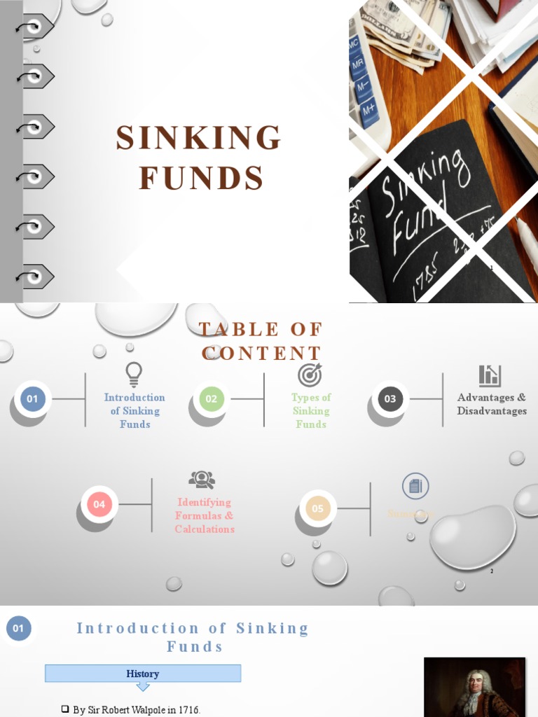 Sinking Fund Presentation | PDF | Sinking Fund | Debt