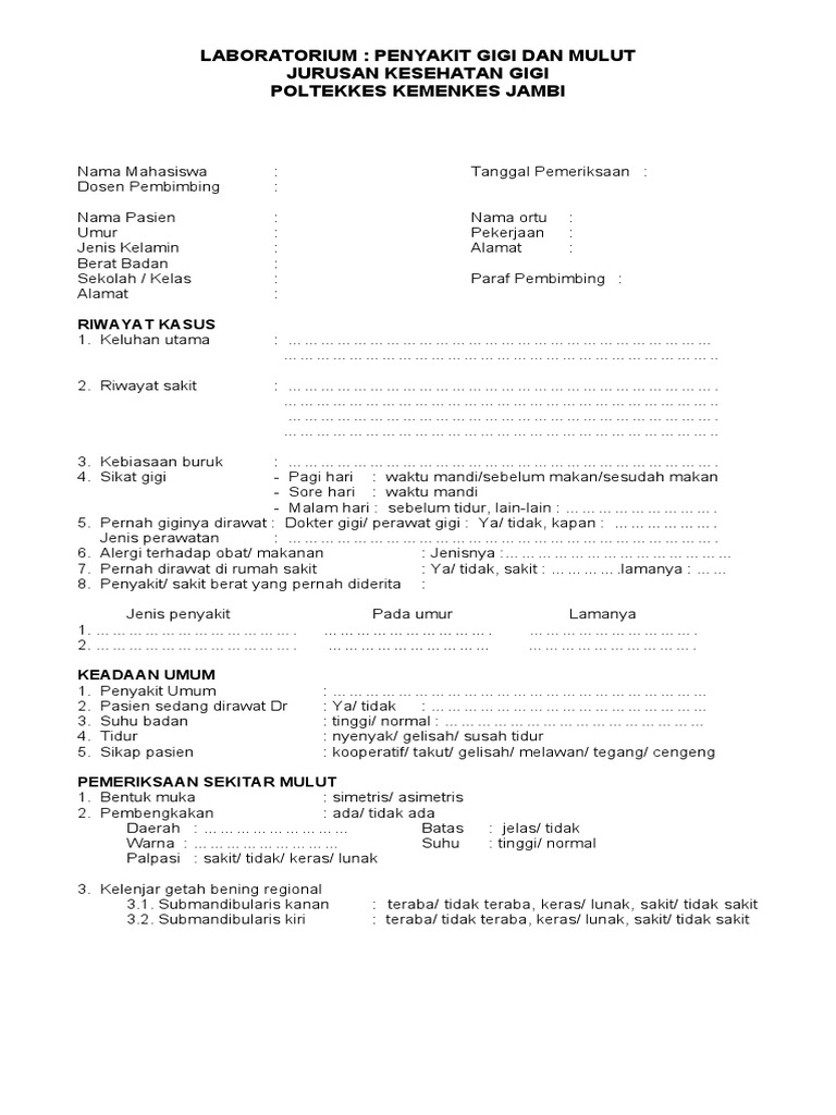 Kartu Status PGM New | PDF