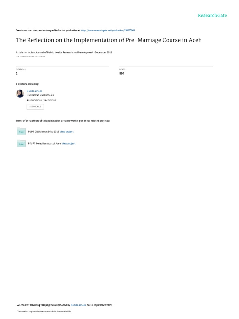 Jamaluddin Et - All IndianJournal | PDF | Marriage | Sharia