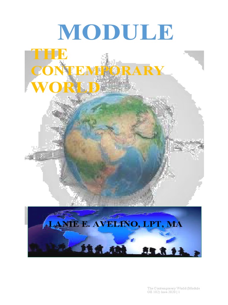 Understanding Globalization: GE 102 Module | PDF | Human Migration ...