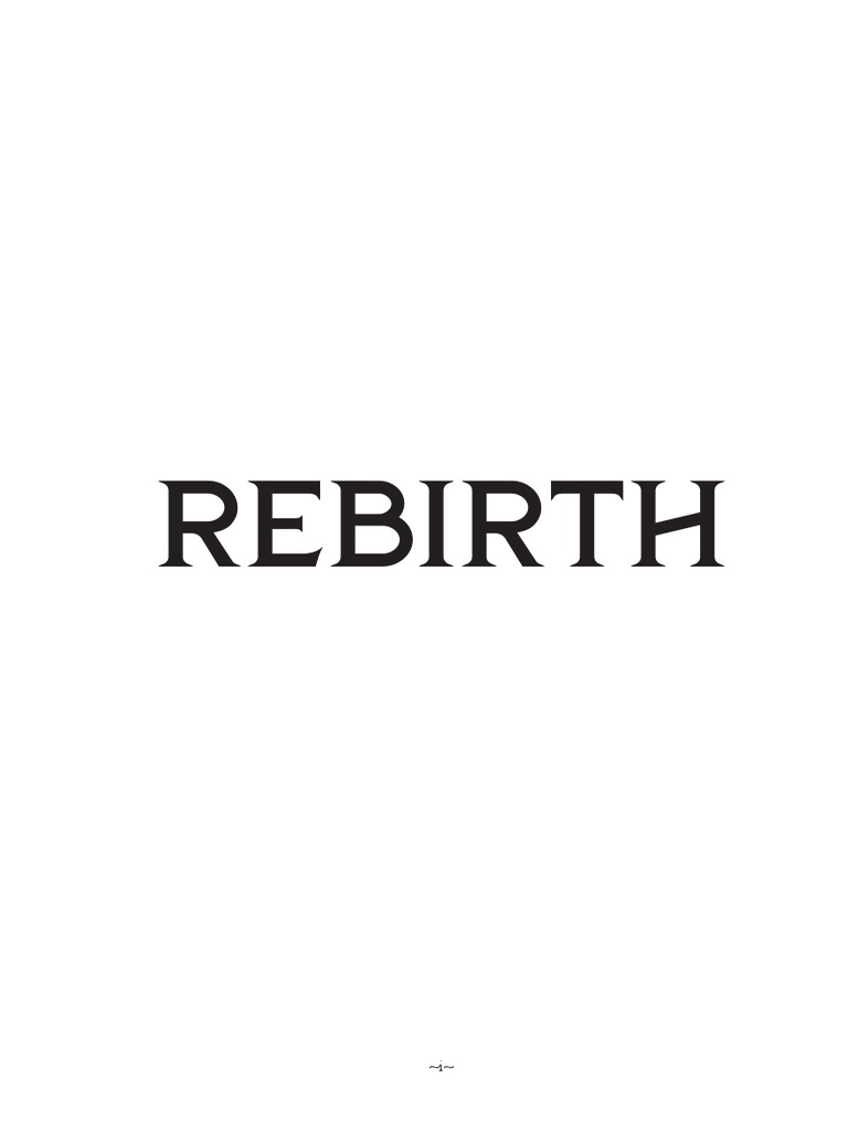 Rebirth: A Journey of Kael Cley | PDF
