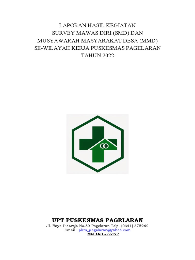 Laporan SMD dan MMD Puskesmas Pagelaran | PDF