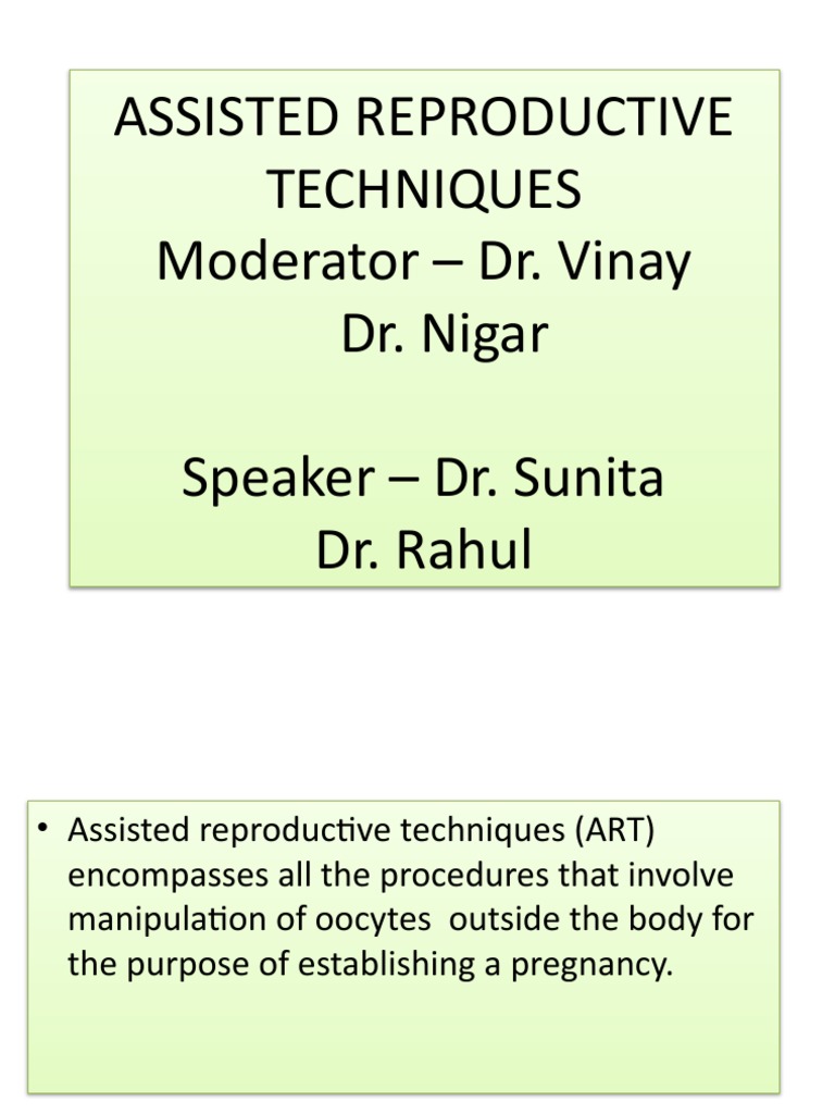 Assisted Reproductive Techniques | PDF | In Vitro Fertilisation | Surrogacy