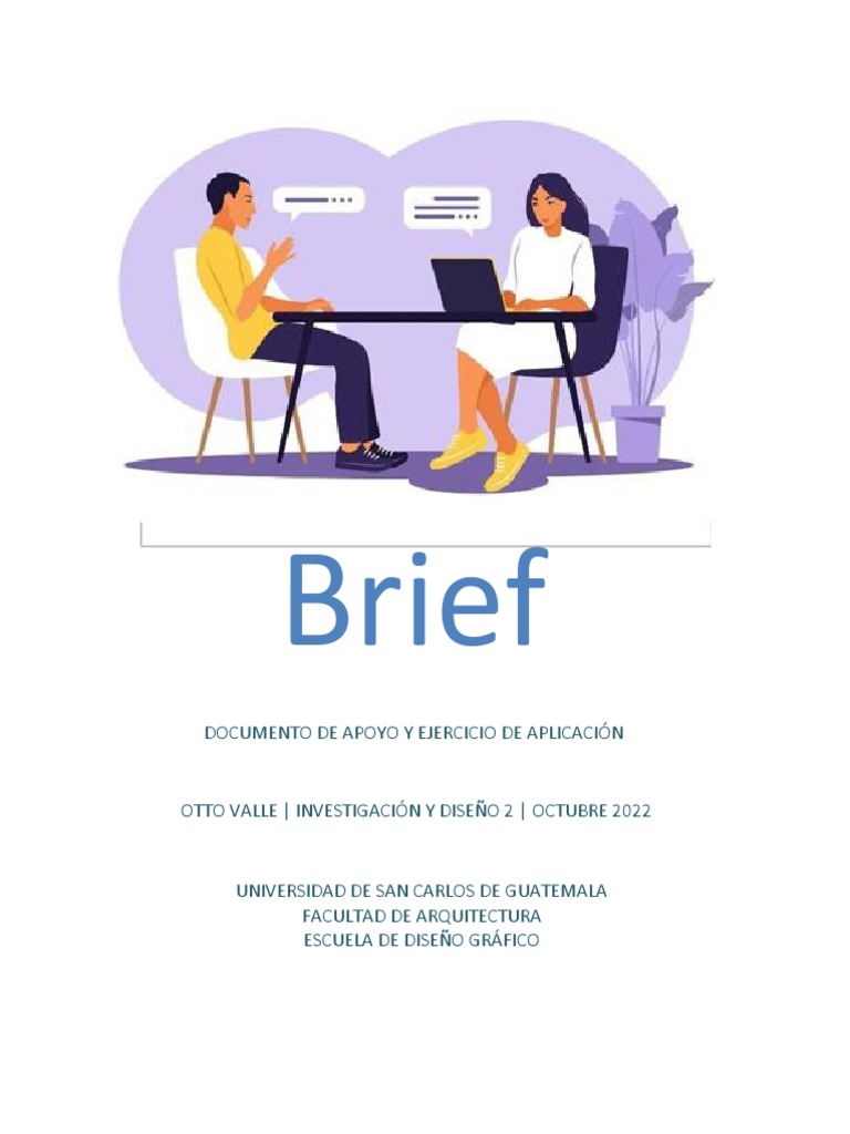 Cómo redactar un brief efectivo | PDF | Diseño | Marca