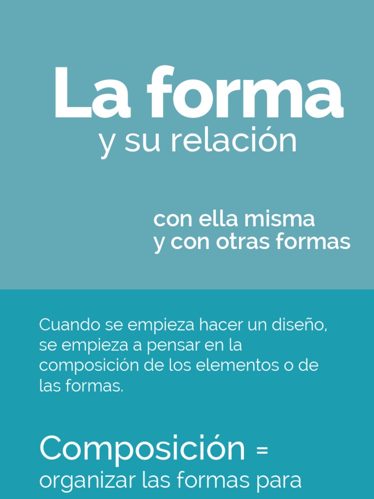 Interrelación de La Forma | PDF