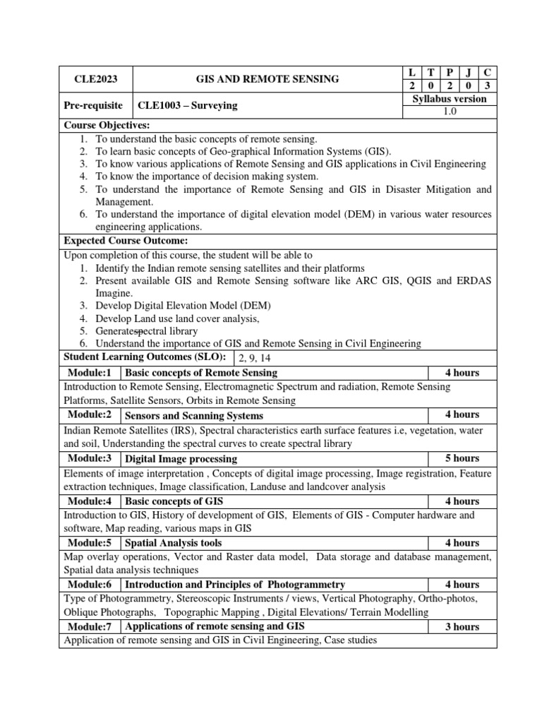 Cle2023 Gis-And-Remote-Sensing Eth 1.0 37 Cle2023 15 | PDF | Geographic Information System ...