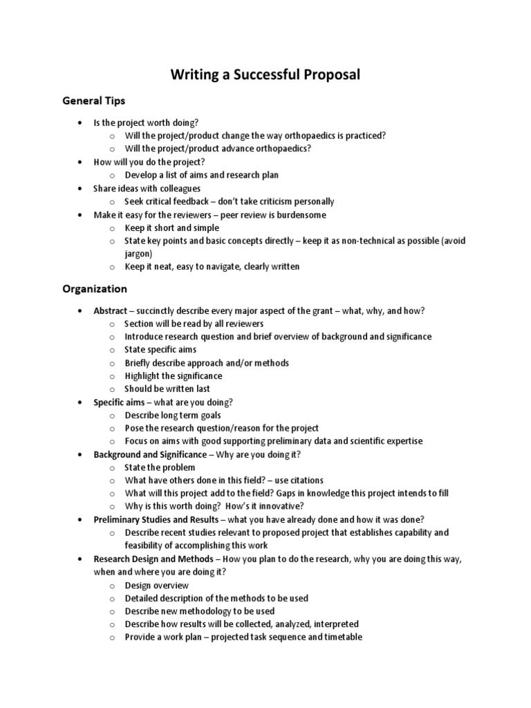 Successful Proposal | PDF | Methodology | Cognition
