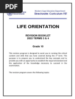 Life Orientation - Grade 8 Lesson Plans Term 2 | PDF | Learning Styles ...