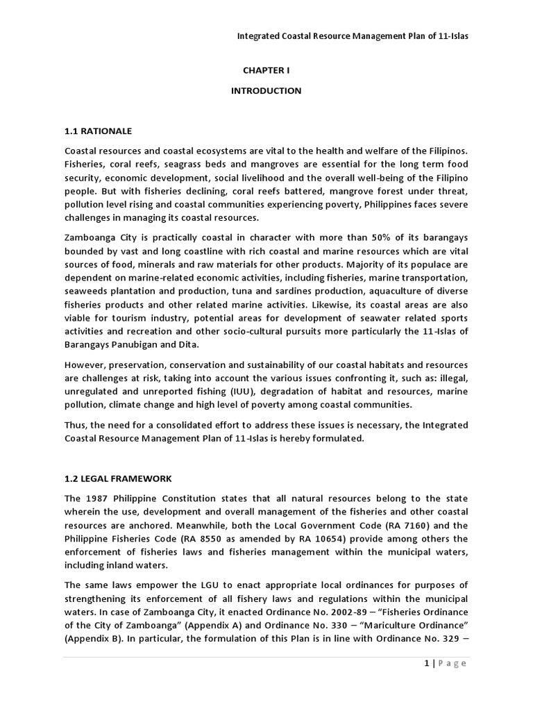 ICRMP Once Islas - Final | PDF | Coral Reef | Coast