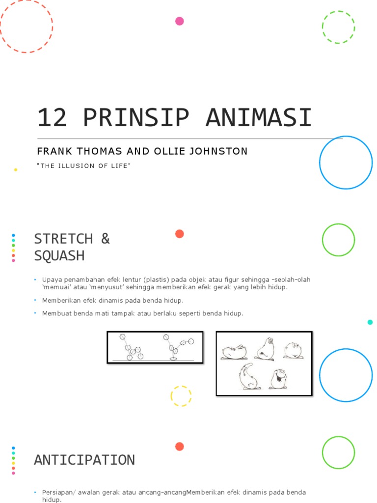 12 Prinsip Animasi | PDF