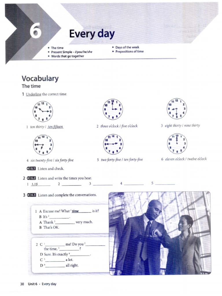 480 - 4 - Headway Beginner Workbook With Key, 5th Edition - 2019, 105p-39 | PDF