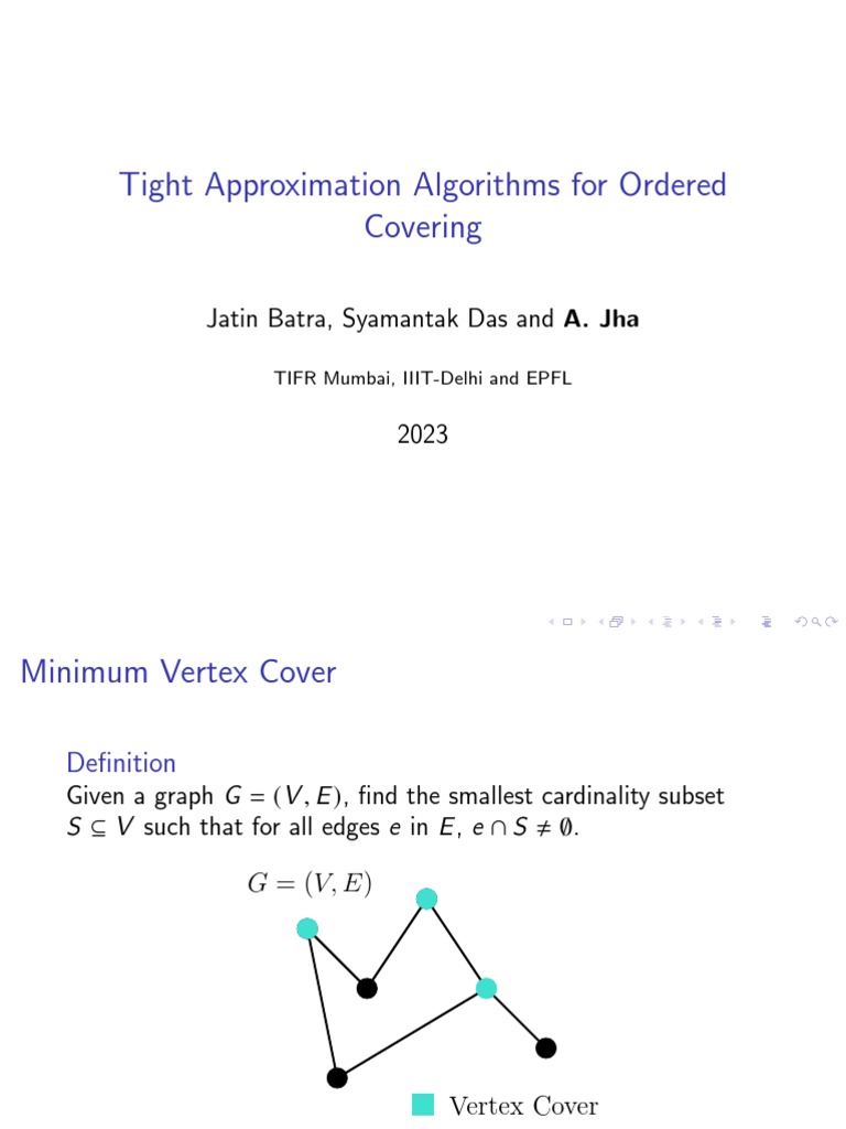WADS 2023 Presentation | PDF | Linear Programming | Mathematics