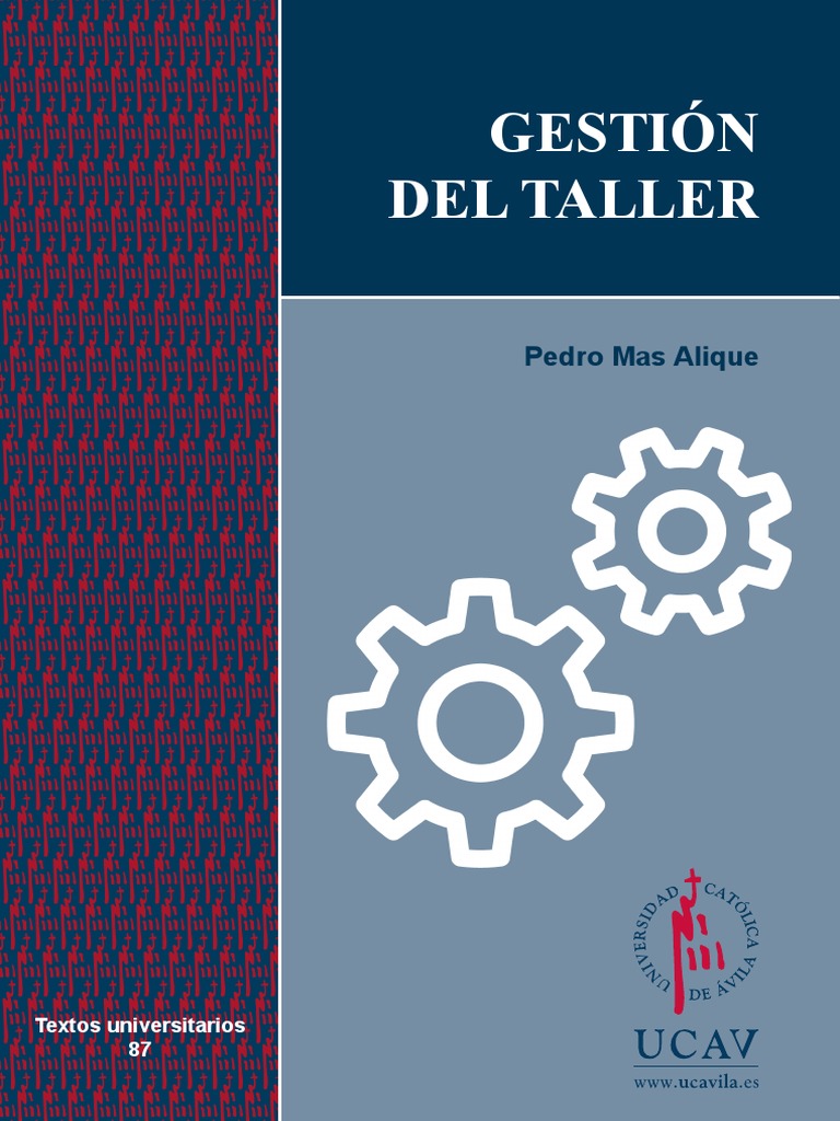 LIBRO GENERAL Gestion Del Taller | PDF | Business | Planificación