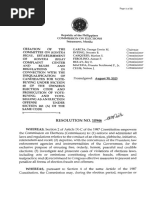 Comelec Resolution No. 11104 and 11057 | PDF | Government | Justice