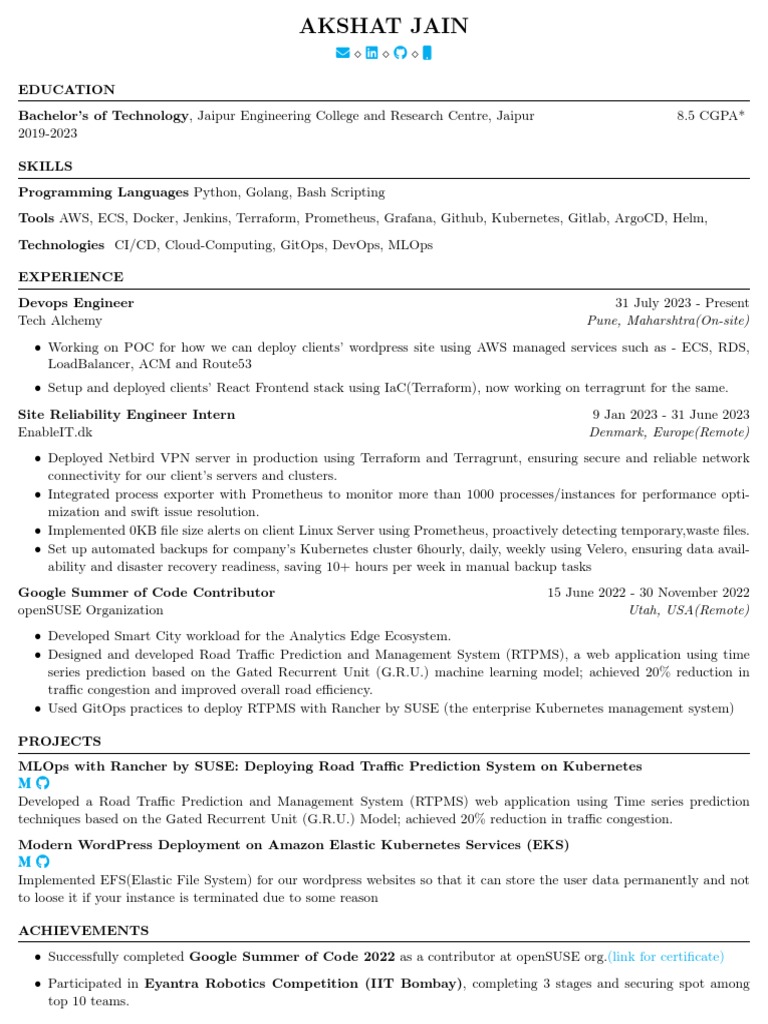 Akshat Resume | PDF | Amazon Web Services | Cloud Computing