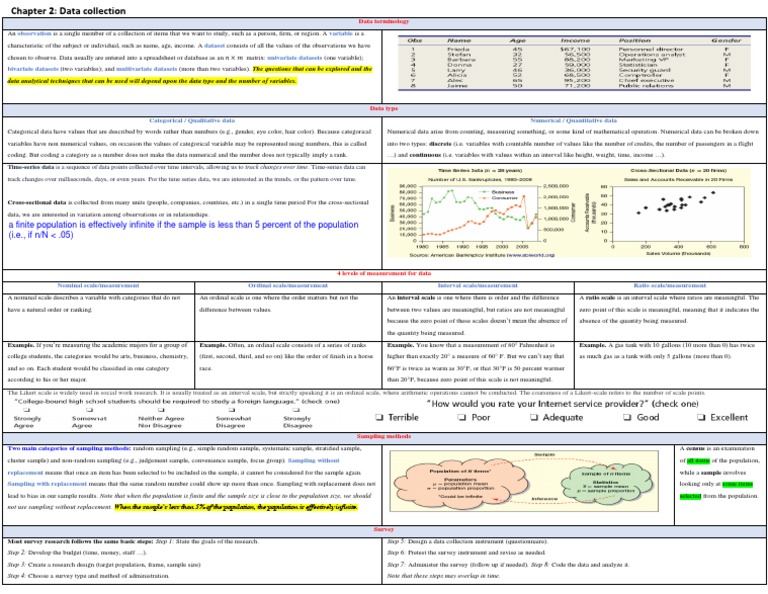 Statistics For Business Topic - Chapter 2 - Data Collection | PDF ...