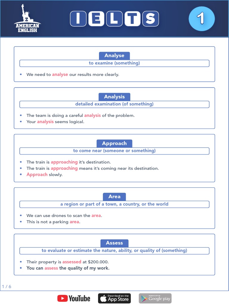 IELTS Unit 1, Lesson 1 | PDF | Analysis | Concept