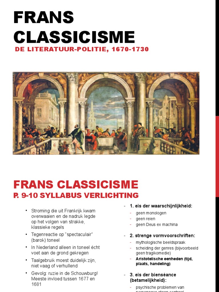Frans Classicisme | PDF