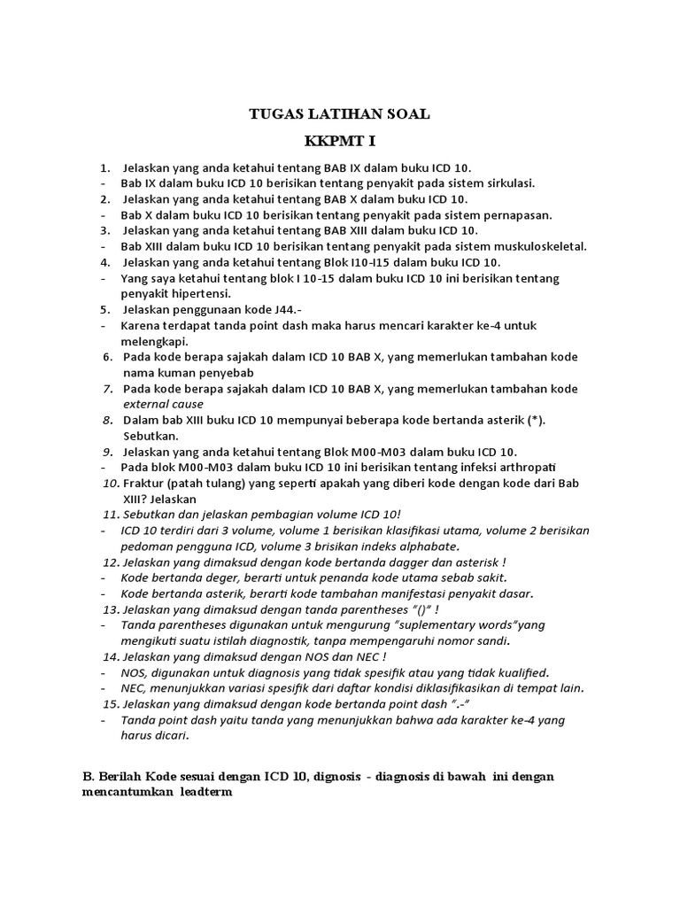 Latihan Soal Teori Koding Pdf