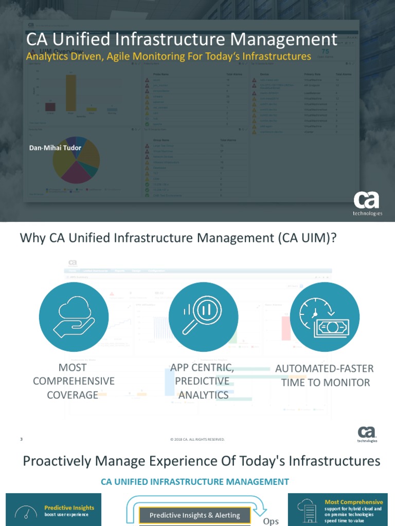 CA Unified Infrastructure Management | PDF | Cloud Computing | Computer Engineering