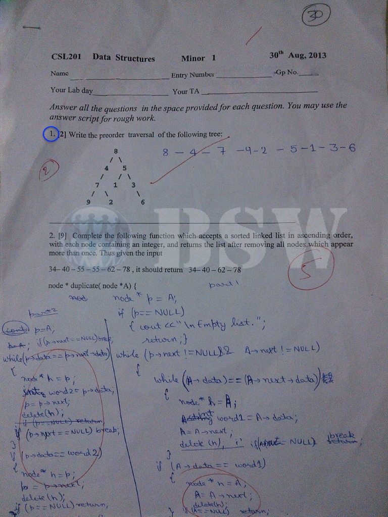 COL106 Minor Prep - Ayush Gupta | PDF | Theoretical Computer Science | Algorithms And Data ...