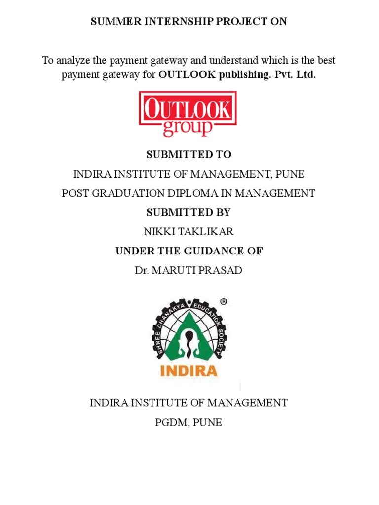 Payment Gateway Analysis for Internship | PDF | Credit Card | Payments