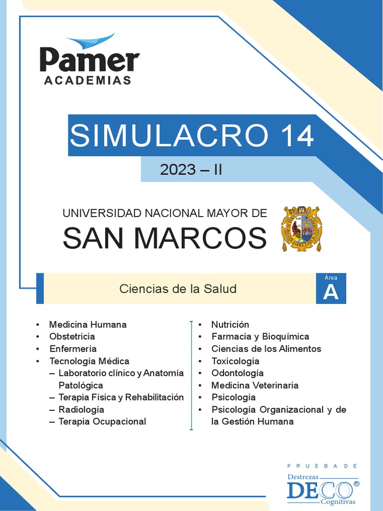 SIMULACRO 14 - Área A | PDF | Prostitución