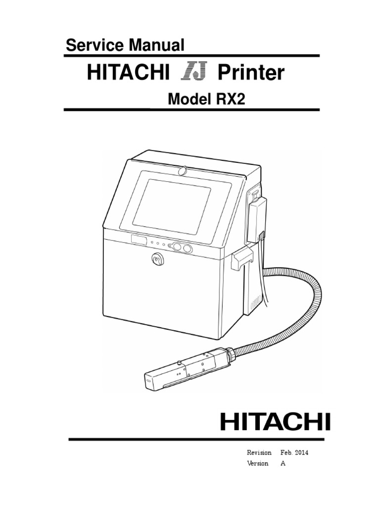 Hitachi IJ RX2 Service Manual | PDF | Electrical Connector | Ac Power Plugs And Sockets