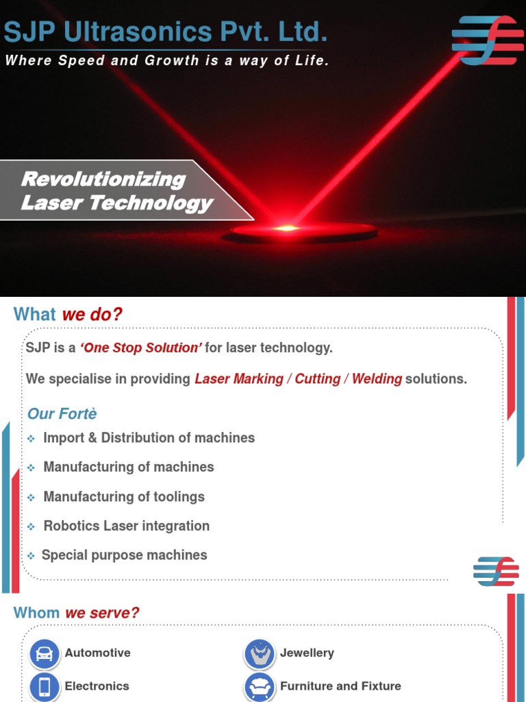 SJP Laser Presentation | PDF | Textiles | Laser