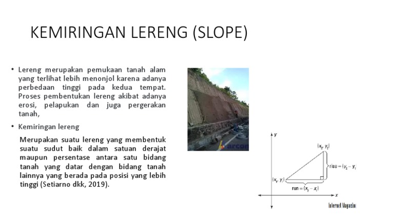 Kemiringan Lereng (Slope) | PDF