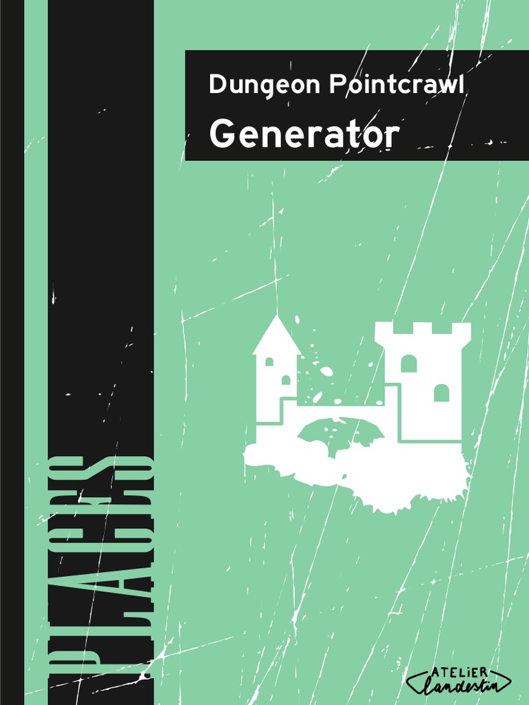 Atelier Clandestin Dungeon Pointcrawl Generator | PDF