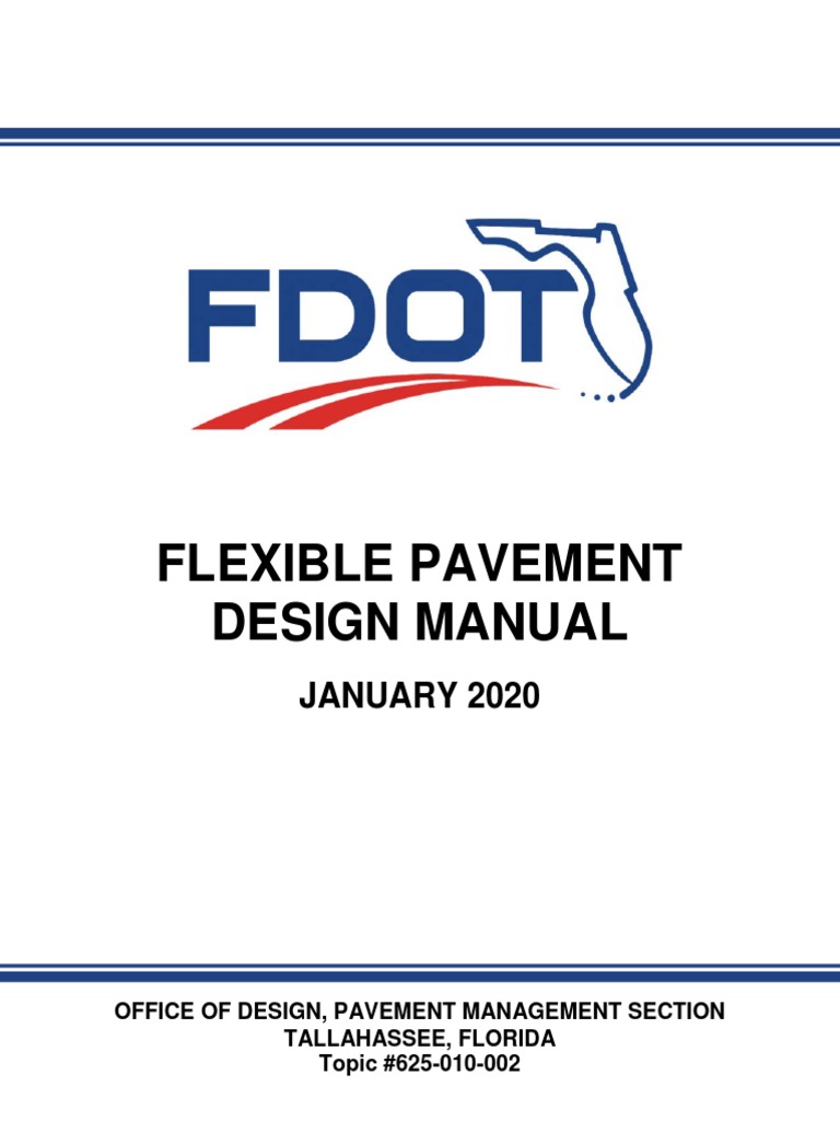 FDOT Flexible Pavement Design Manual | PDF | Road Surface | Road