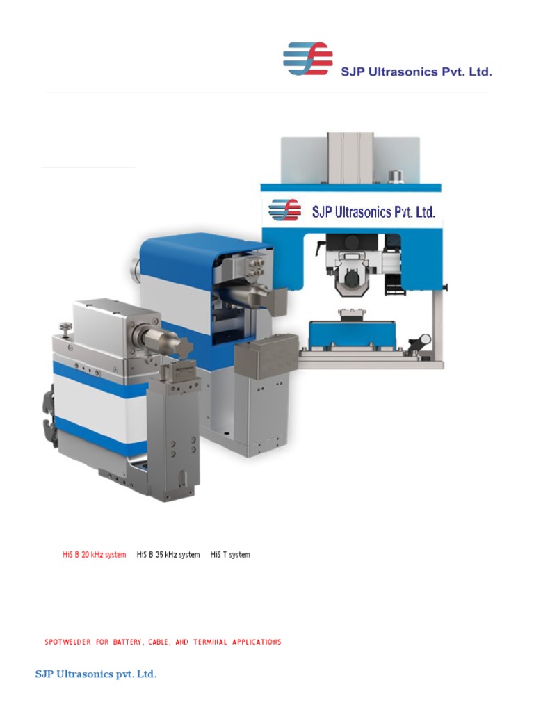 SJP Ultrasonics: HiS Systems Overview | PDF | Touchscreen | Ultrasound