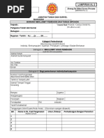 Jadual Pertama - Borang Permohonan Perakuan Bomba | PDF