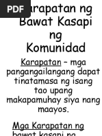 Q4 AP2 Serbisyong Kasapi NG Komunidad | PDF