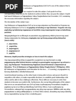 Subject Orientation For ESP | PDF