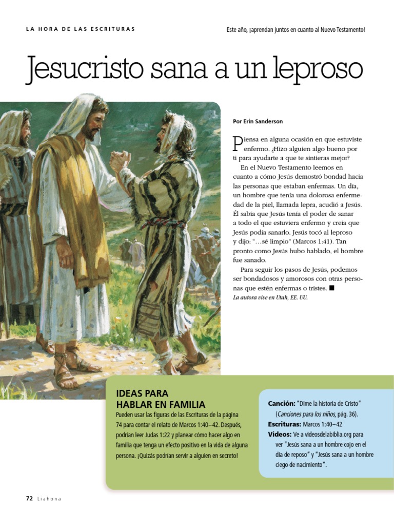Jesús y El Leproso | PDF | Jesús | Evangelio de Marcos