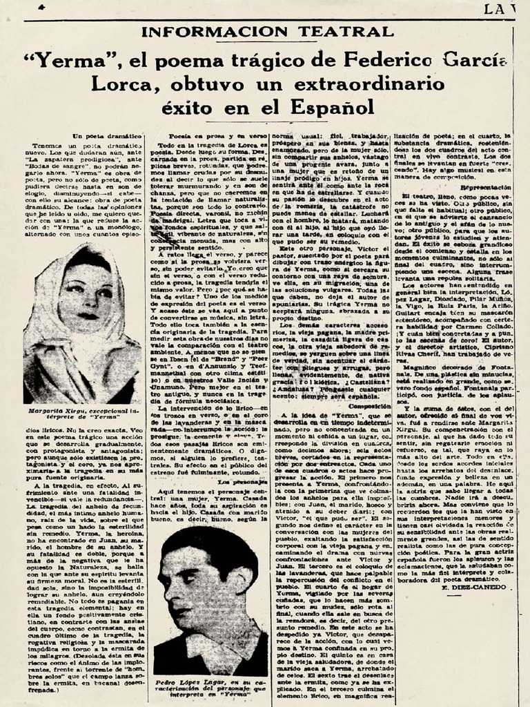 Yerma Diez Canedo | PDF