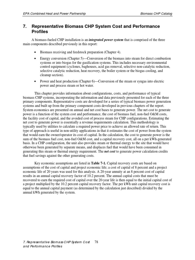 Biomass Chp Catalog Part7 Pdf Cogeneration Gasification