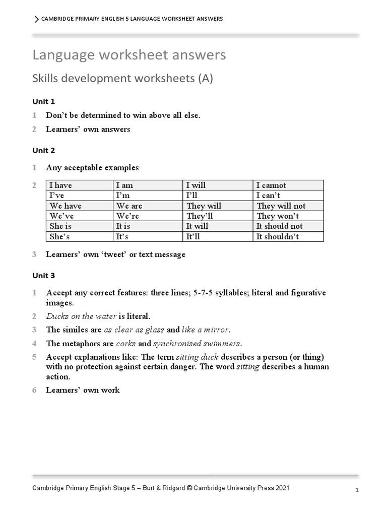 Pri Eng 2ed Tr5 Language Skills And Vocab Dev Answers Pdf Salt