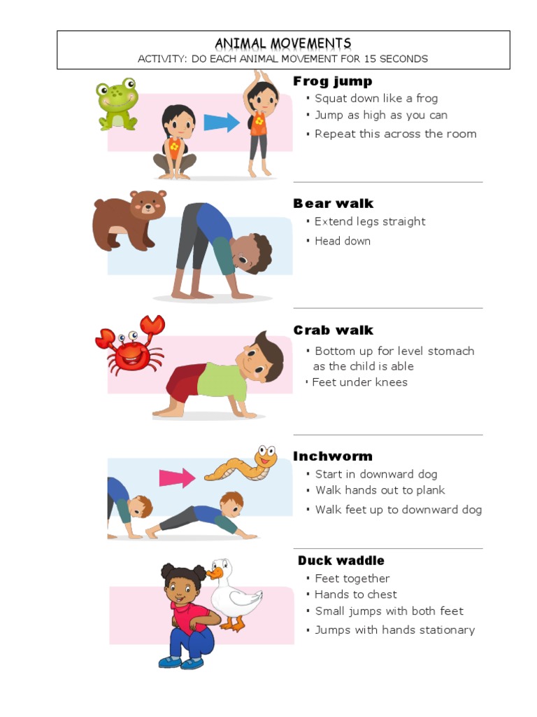 Animal Movements | PDF