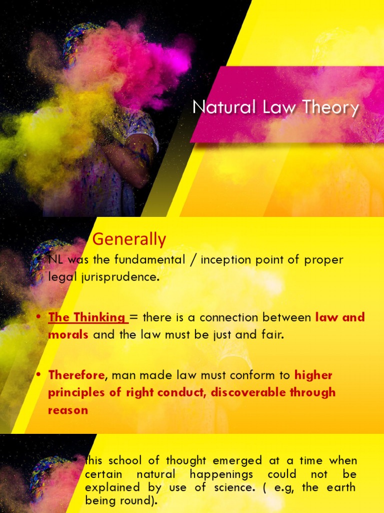 Overview of Natural Law Theory | PDF | Natural Law | Reason