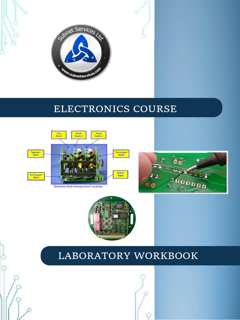 ROV Electronics Lab Workbook | PDF | Power Supply | Electrical Network