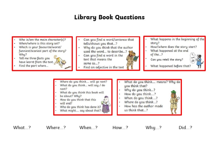 Library Book Questions | PDF